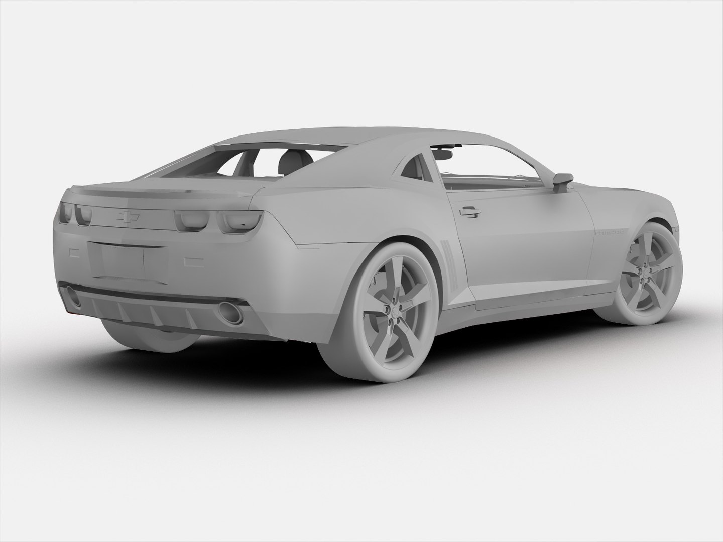 chevrolet camaro 3d model