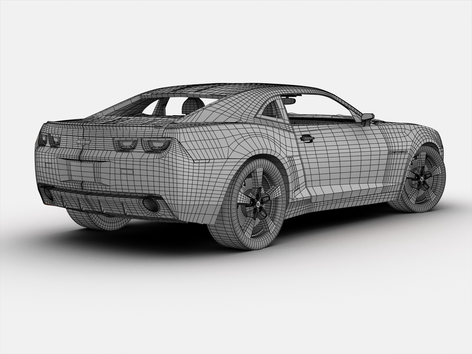 chevrolet camaro 3d model
