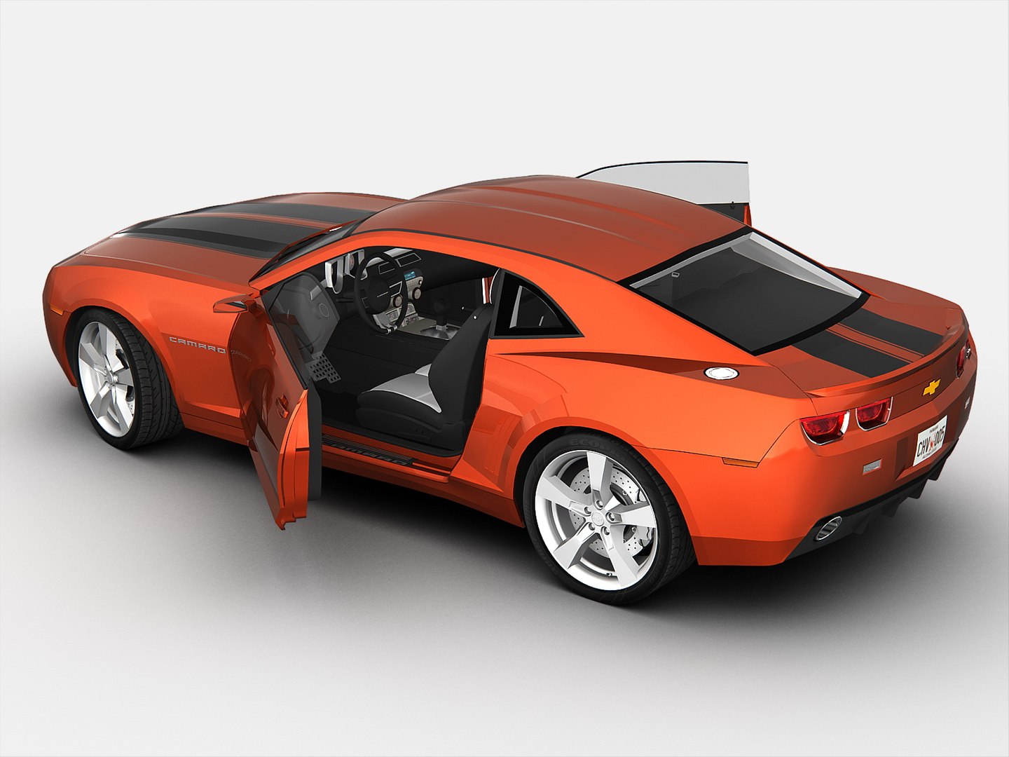 chevrolet camaro 3d model