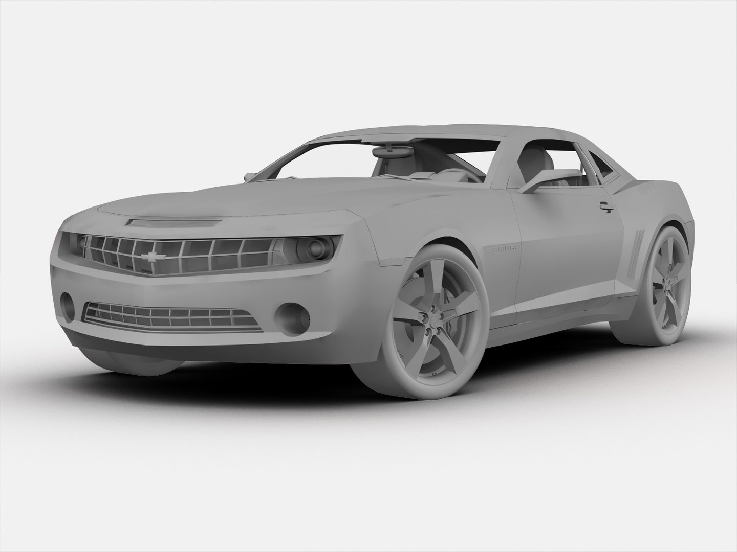 chevrolet camaro 3d model