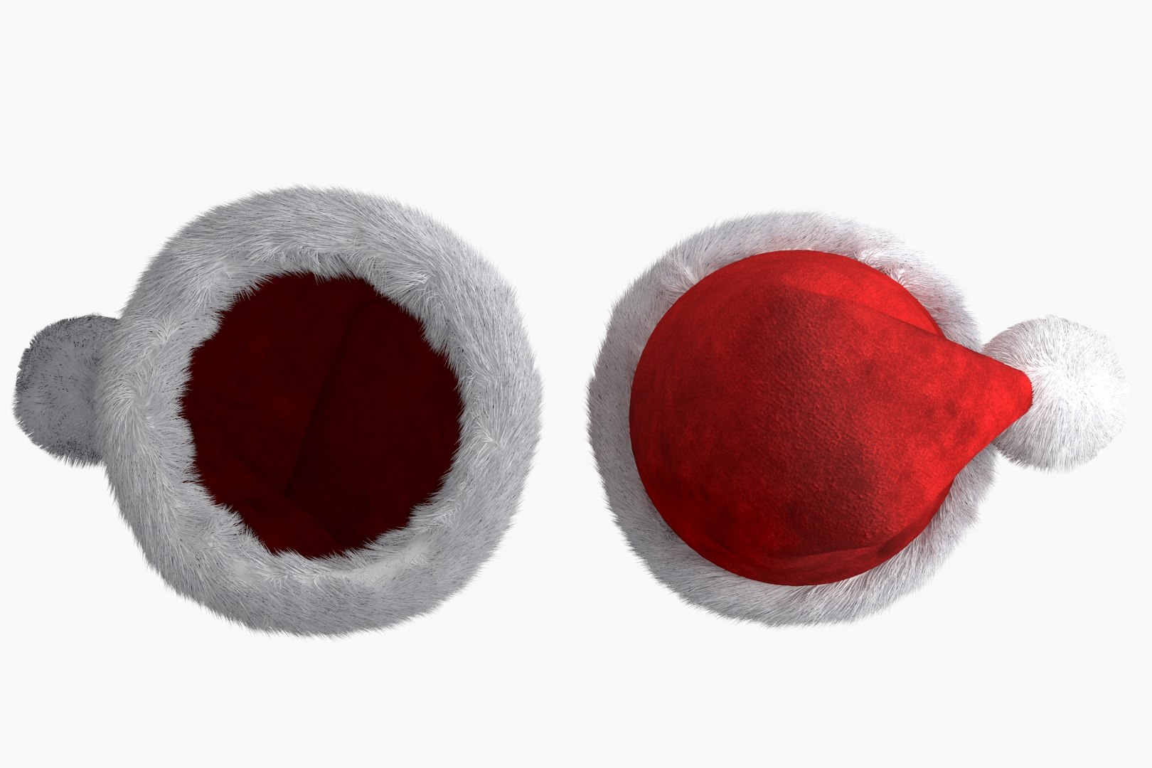 3D Christmas Hat Model - TurboSquid 1350057