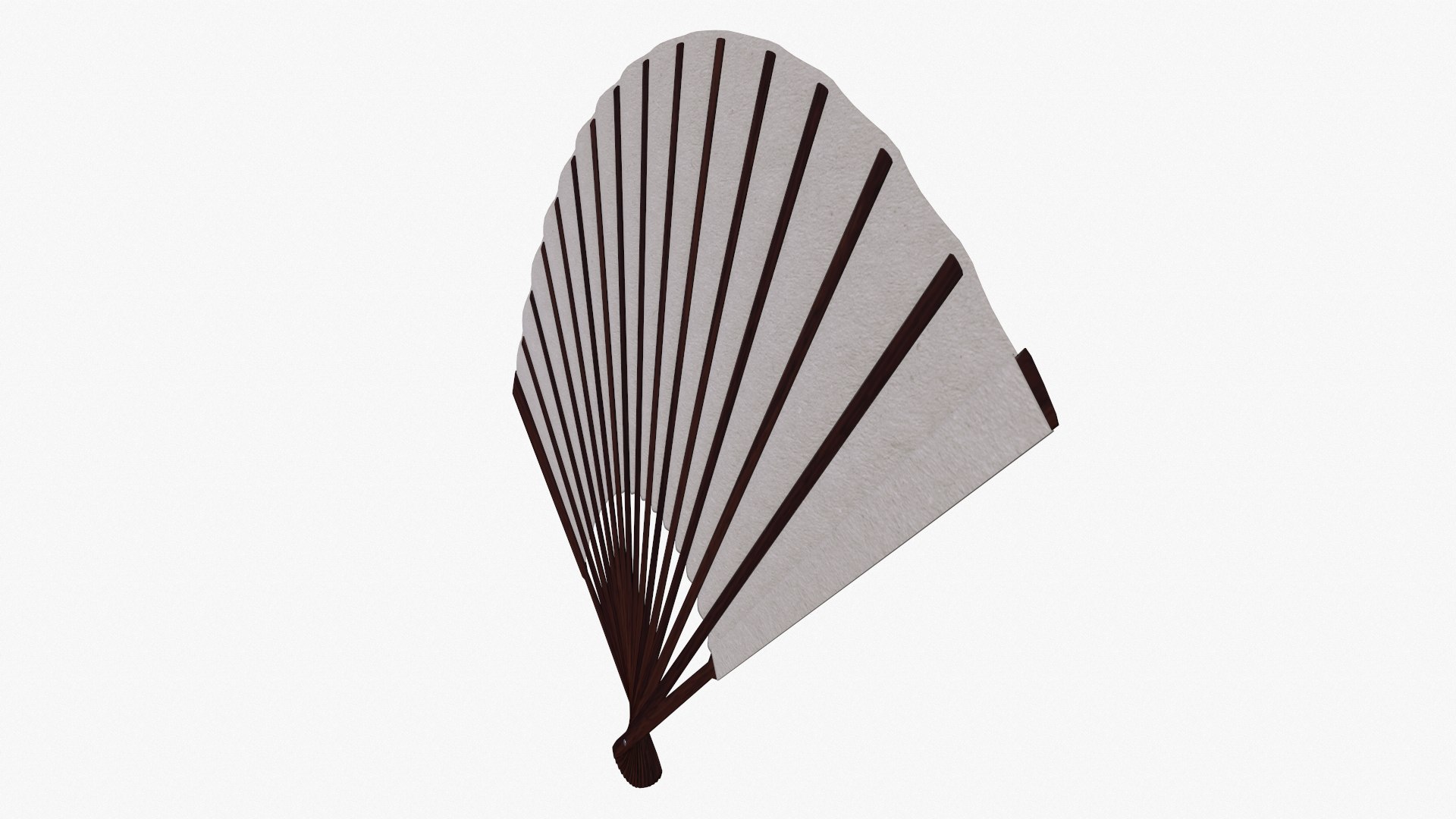 Traditional Chinese Folding Fan 3D - TurboSquid 2142389