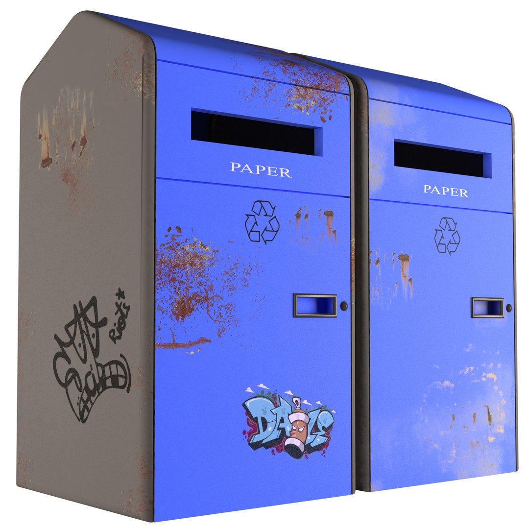 3D Trash Model - TurboSquid 1390264