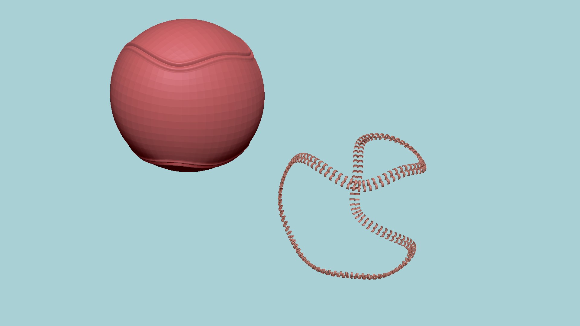 3D Baseball Ball 01 - Blank Mock Up Basic Template Model - TurboSquid ...