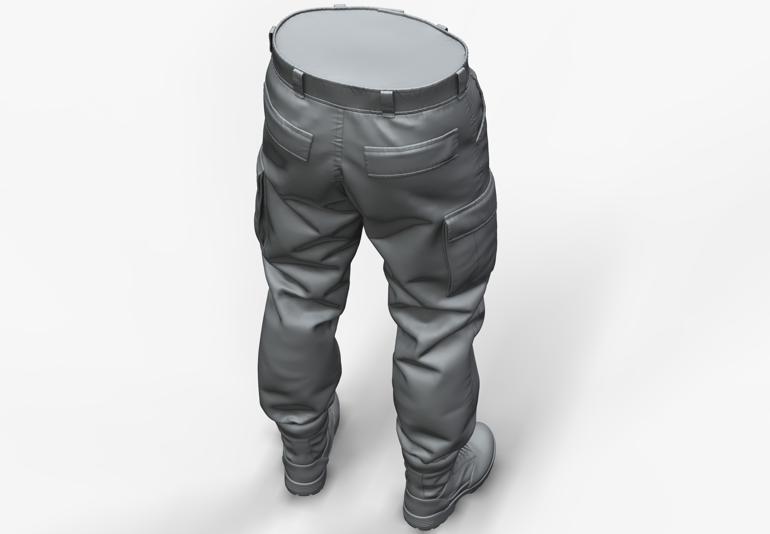 Pants military zbrush 3D model - TurboSquid 1679641