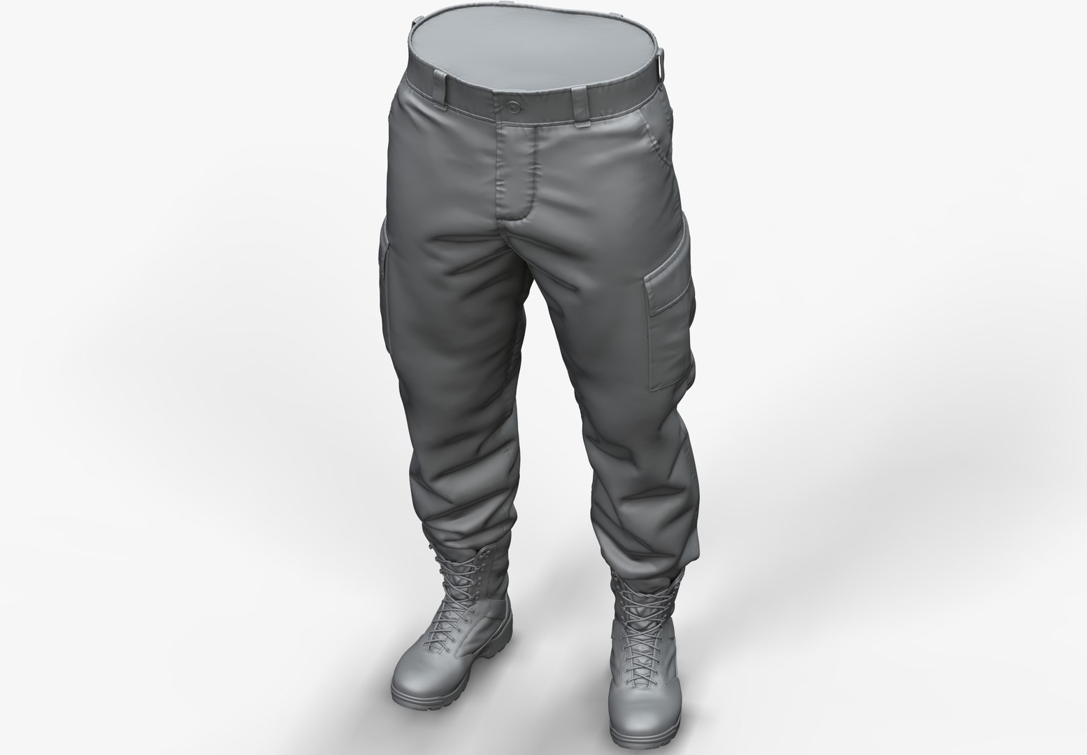 Pants Military Zbrush 3D Model - TurboSquid 1679641