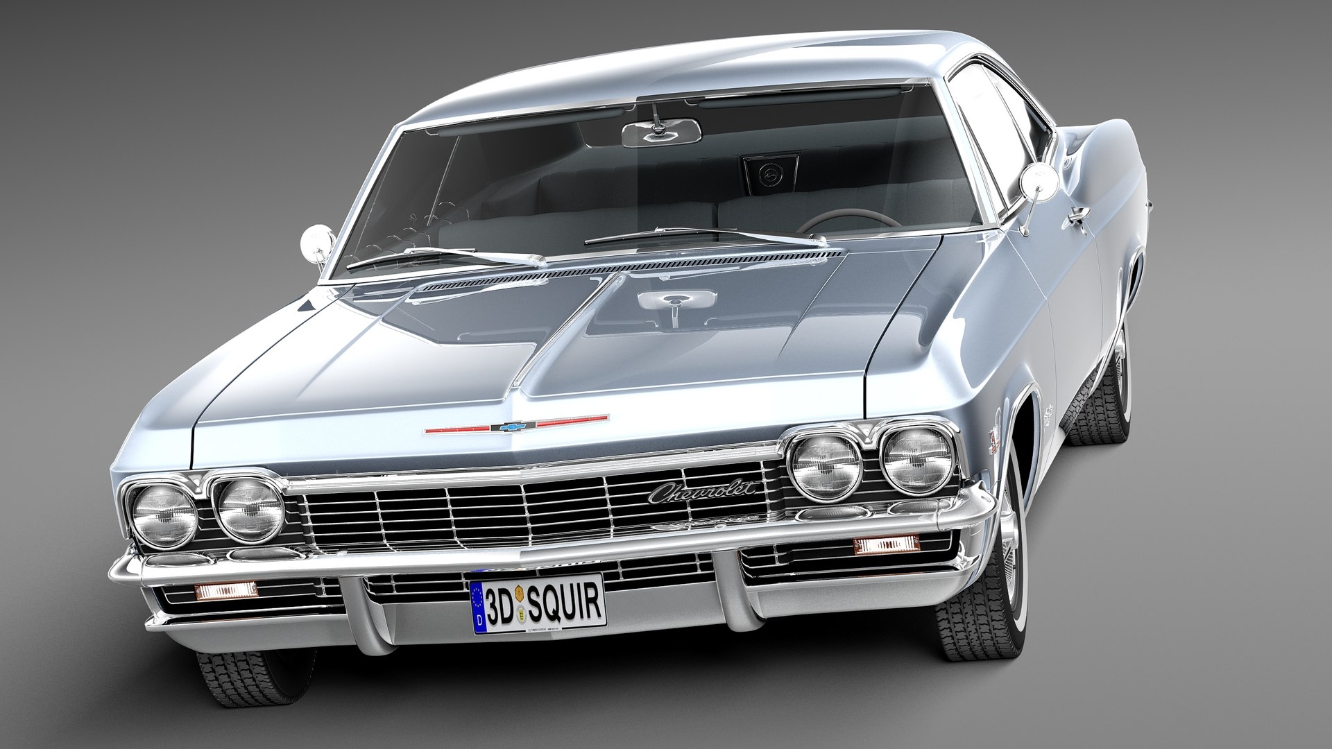 Chevrolet Impala 1965 3D Model - TurboSquid 2130167