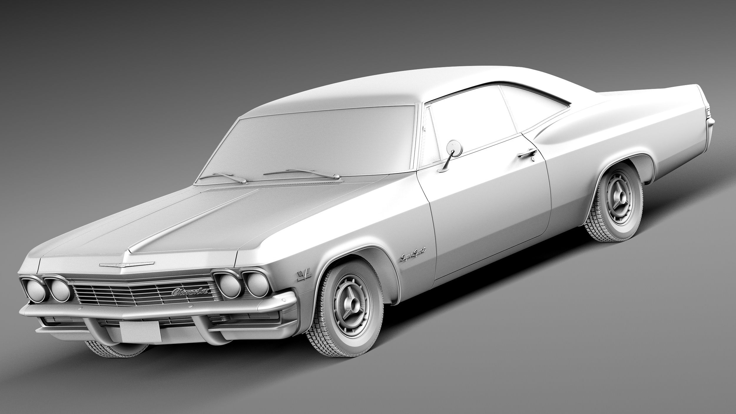 modelo 3d chevrolet impala 1965 - TurboSquid 2130167