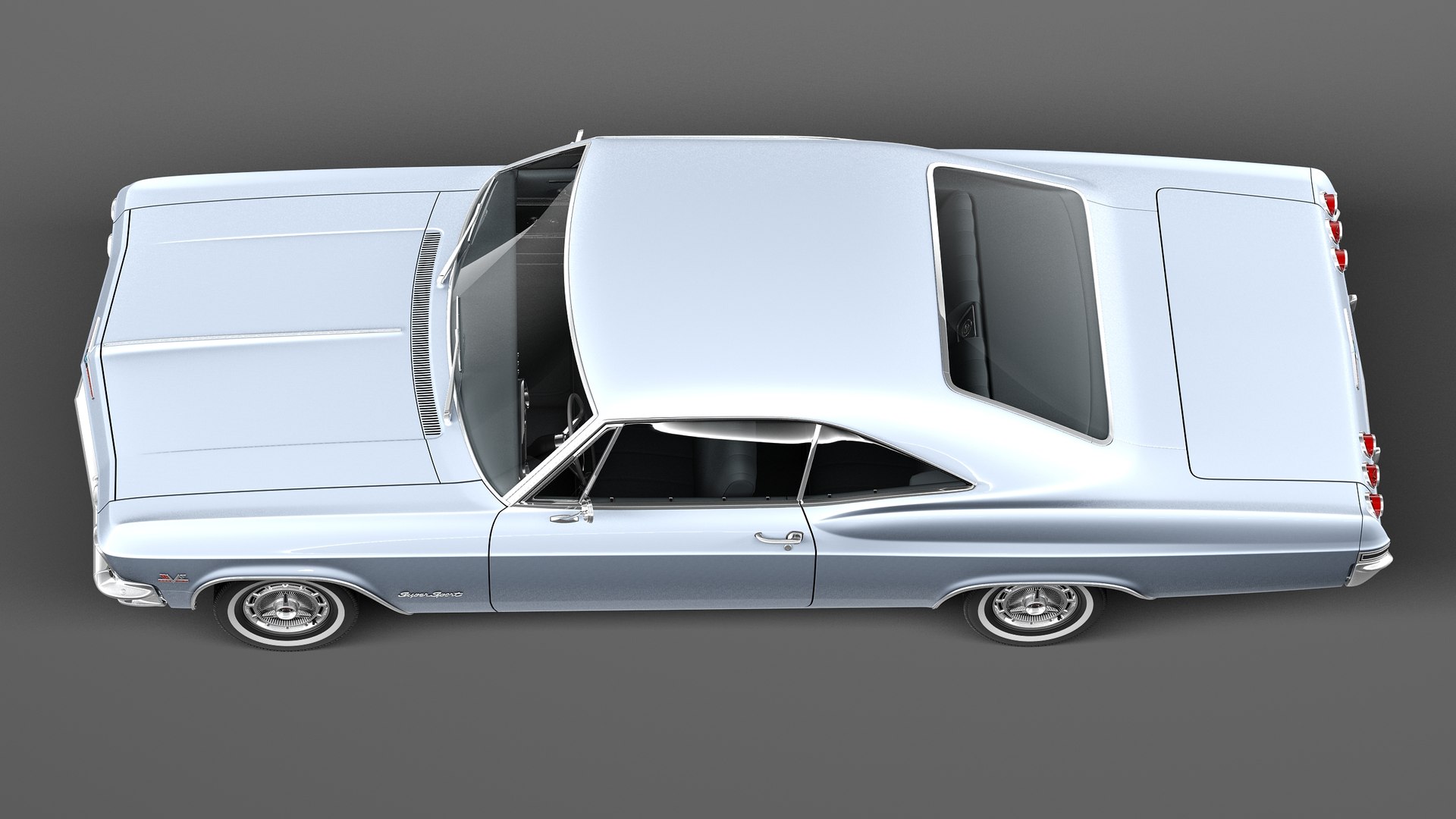 Chevrolet Impala 1965 3D Model - TurboSquid 2130167