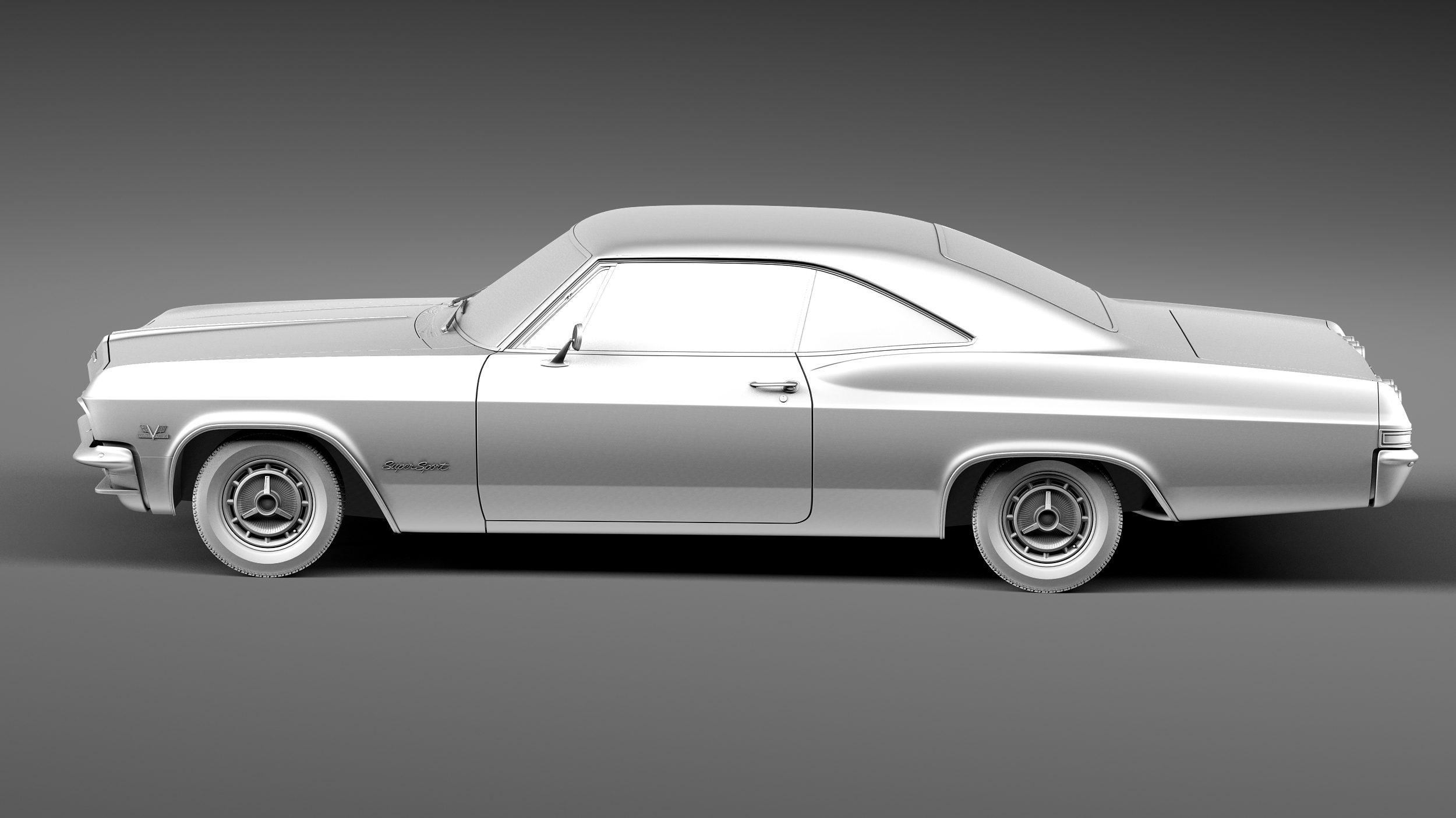 modelo 3d chevrolet impala 1965 - TurboSquid 2130167