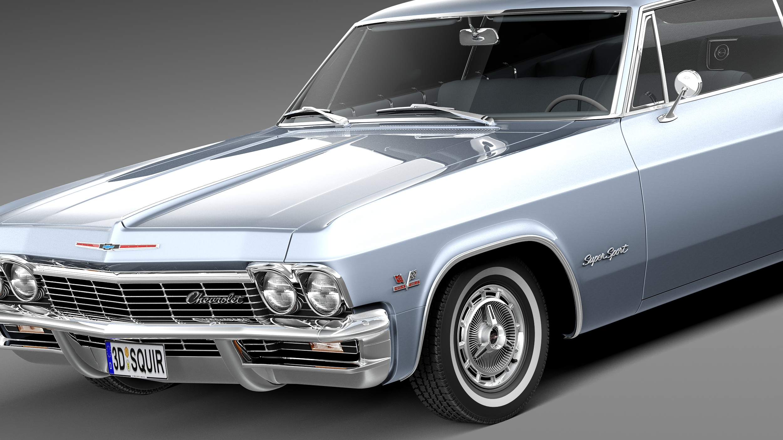 modelo 3d chevrolet impala 1965 - TurboSquid 2130167