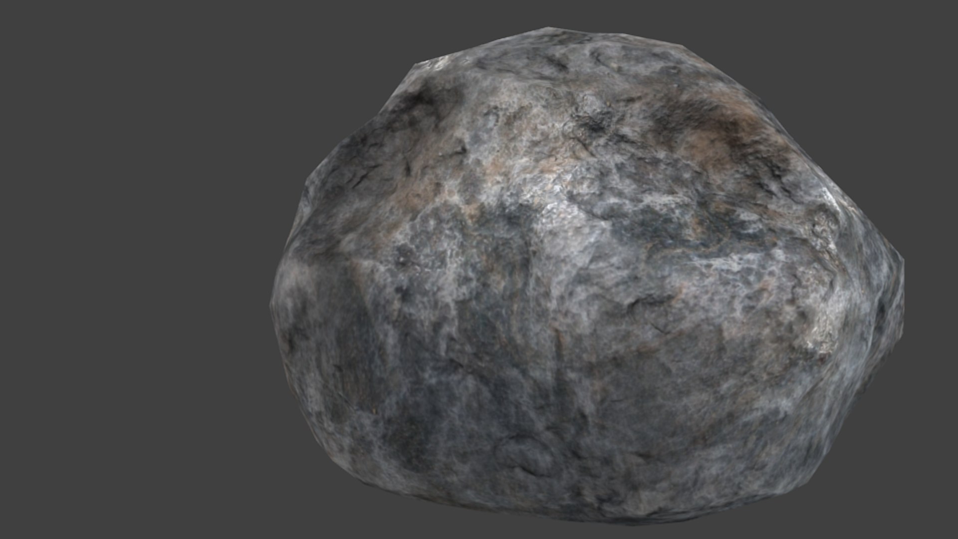 Free Realistic Rock 3d Model