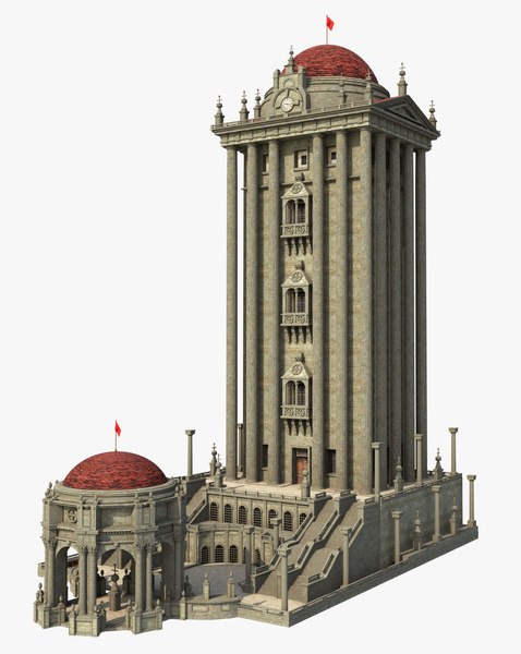 Temple Blender Models for Download | TurboSquid