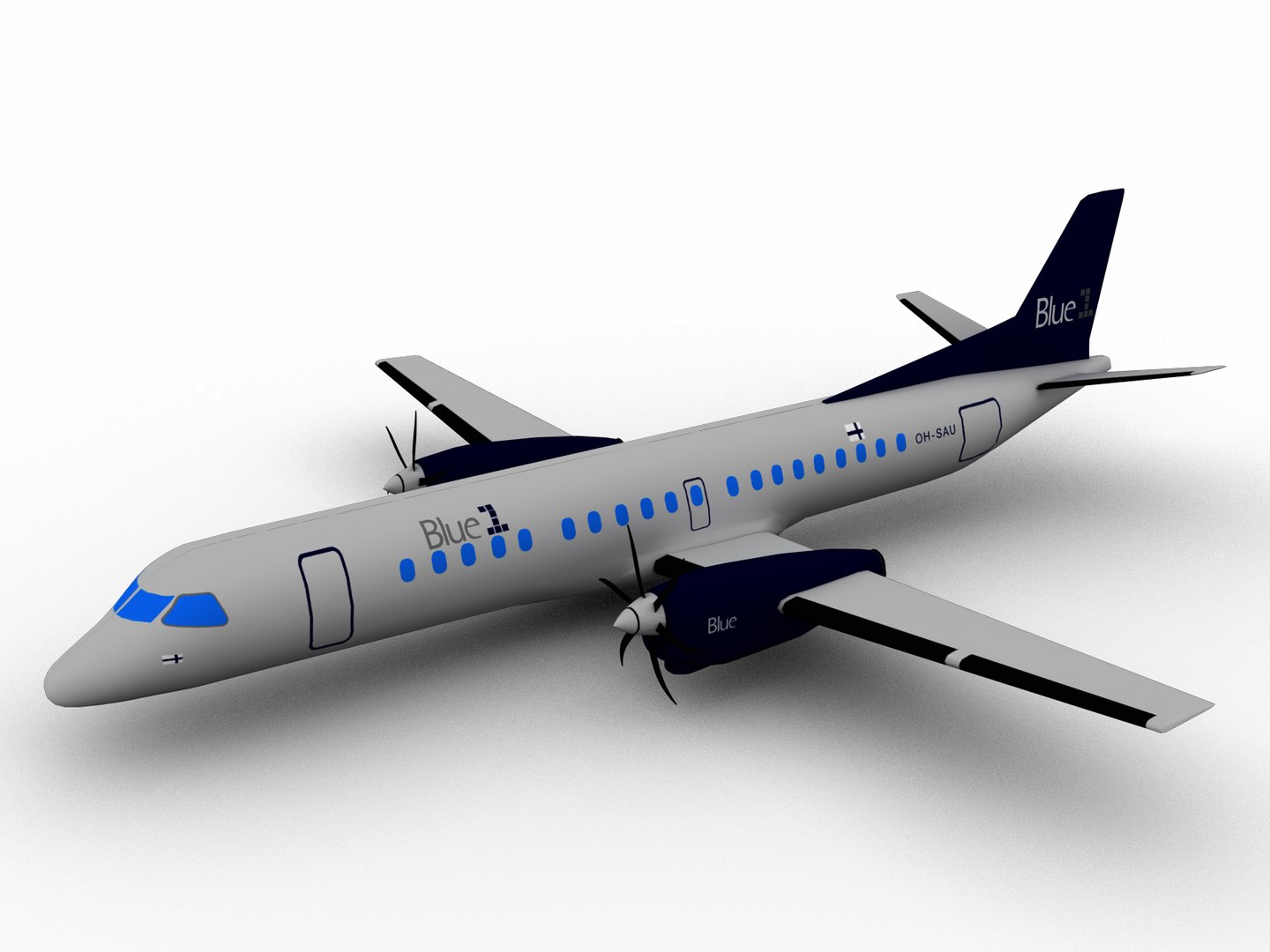 3D Saab 2000 - TurboSquid 1311073