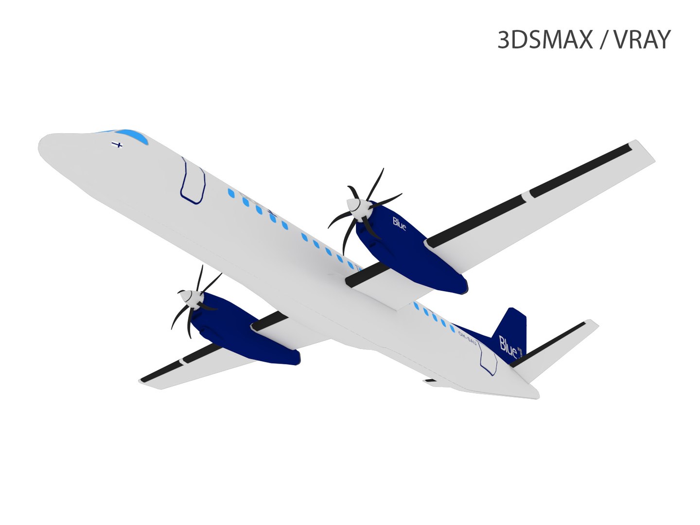 3D Saab 2000 - TurboSquid 1311073