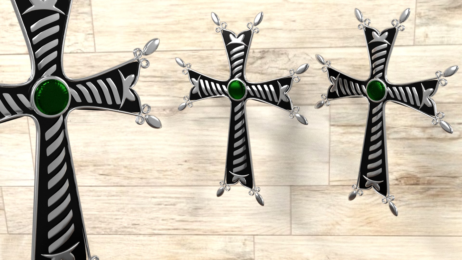 3D Cross Deco 2 - TurboSquid 1814135