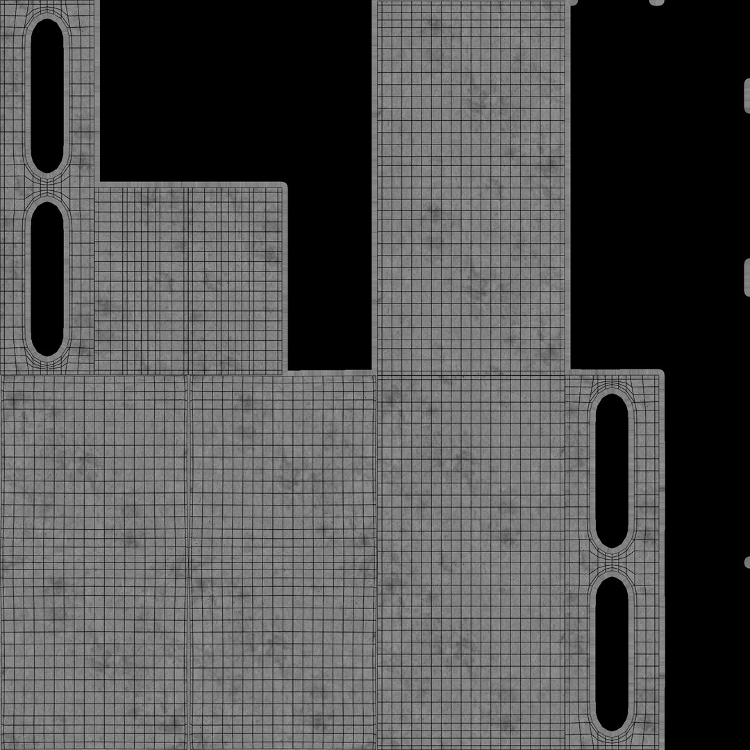 Hollow Cinder Block 1 model - TurboSquid 2052832