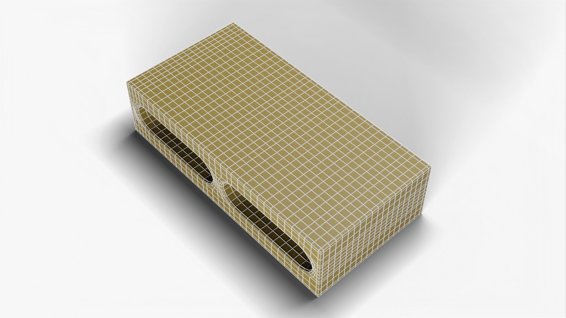 Hollow Cinder Block 1 model - TurboSquid 2052832