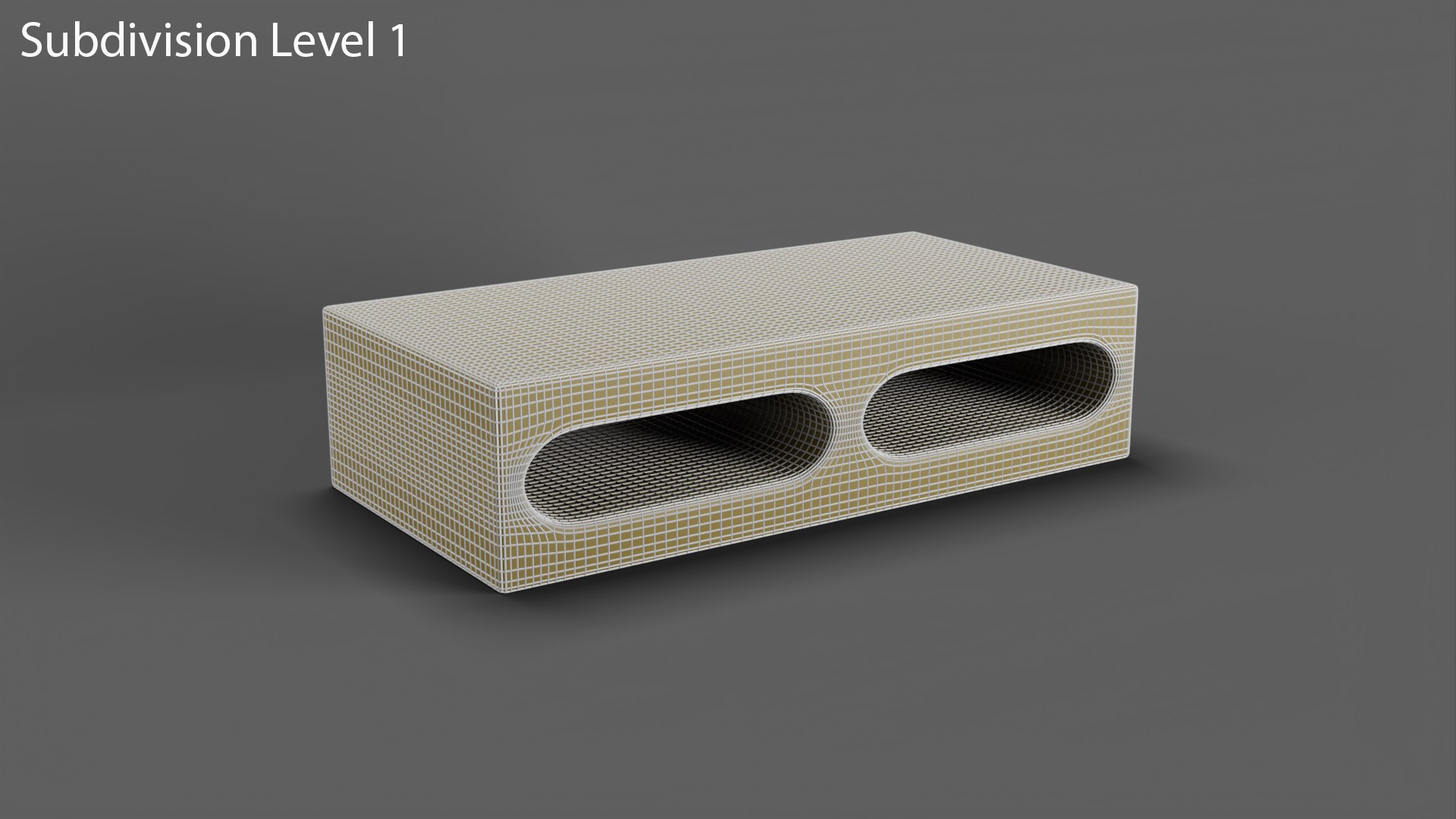 Hollow Cinder Block 1 model - TurboSquid 2052832
