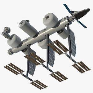 Free Space Station 3D Models for Download | TurboSquid