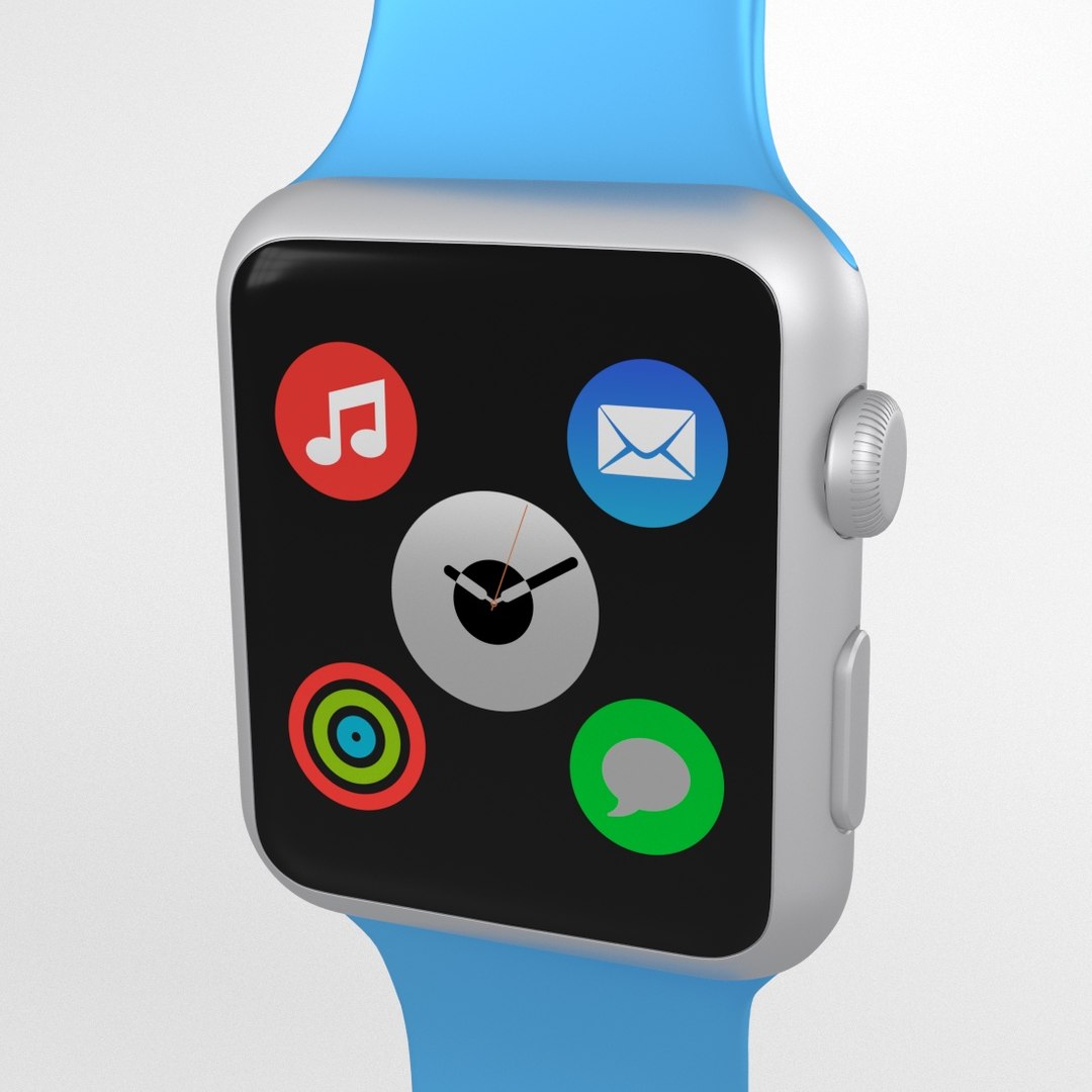 apple watch 3d model