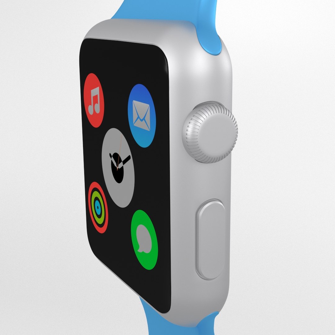 apple watch 3d model