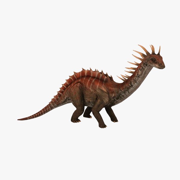 Amargasaurus with Animation 3D 모델 - TurboSquid 1691867