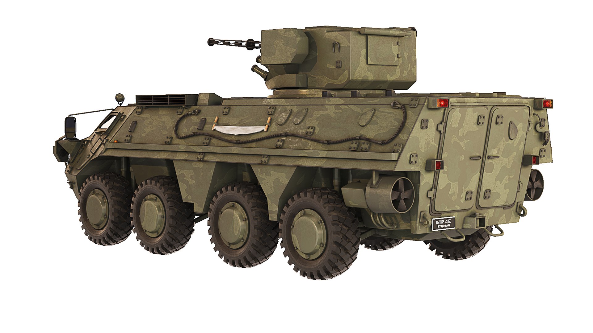 3D Model BTR 4E Bucephalus 2011 - TurboSquid 1885561