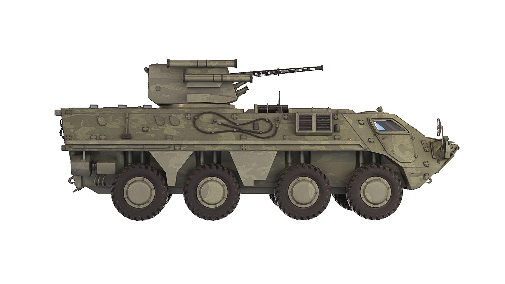 3D Model BTR 4E Bucephalus 2011 - TurboSquid 1885561