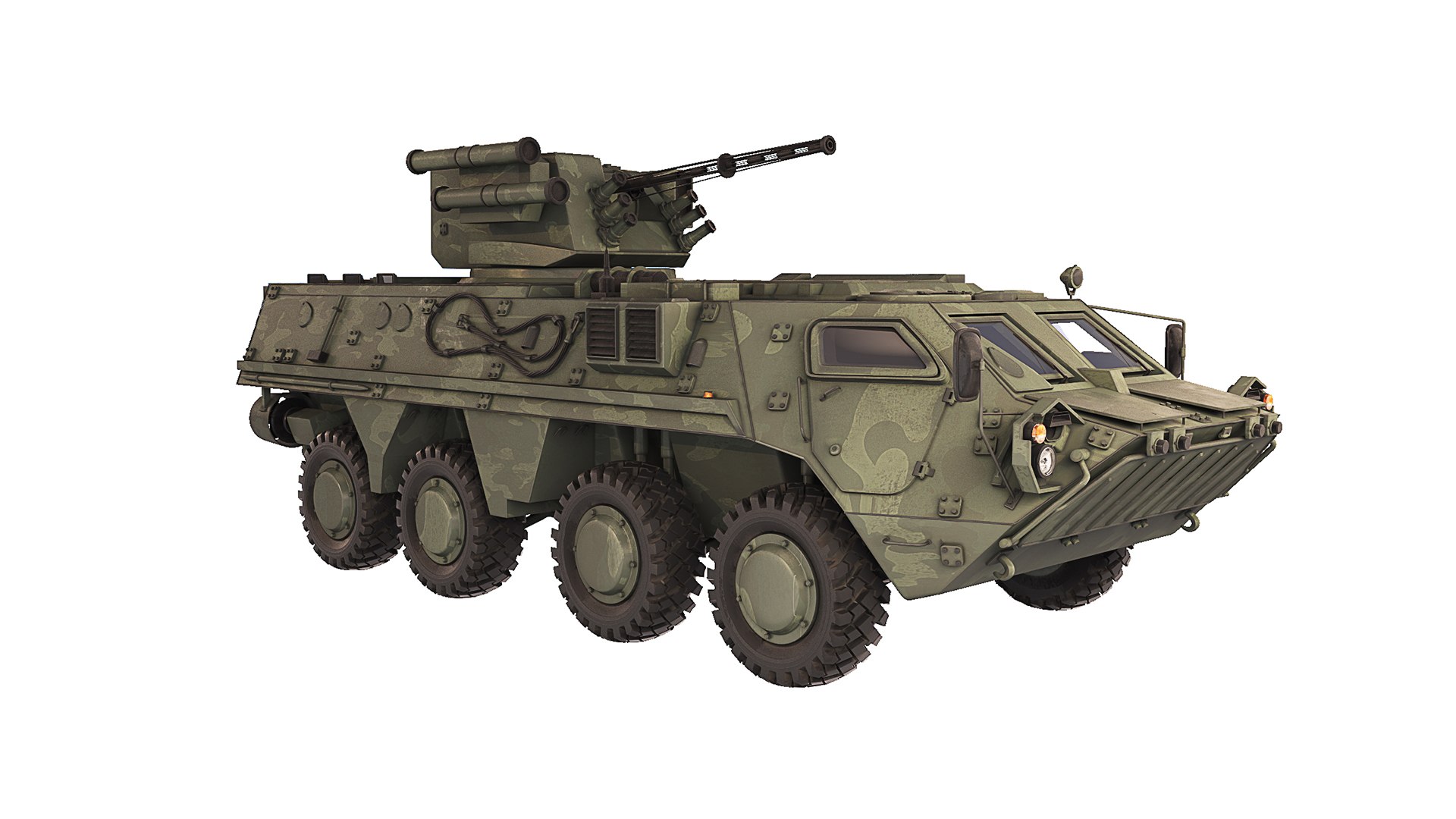 3D Model BTR 4E Bucephalus 2011 - TurboSquid 1885561