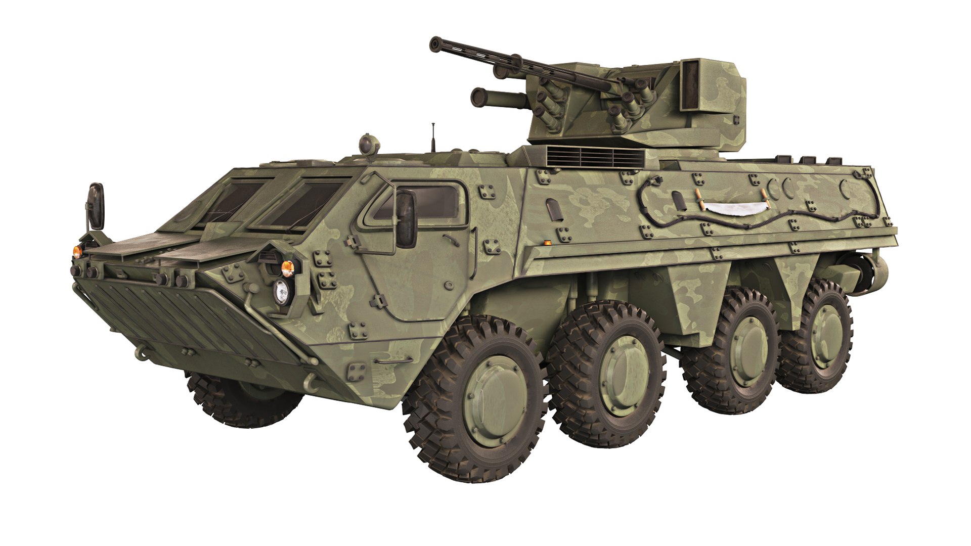 3D Model BTR 4E Bucephalus 2011 - TurboSquid 1885561