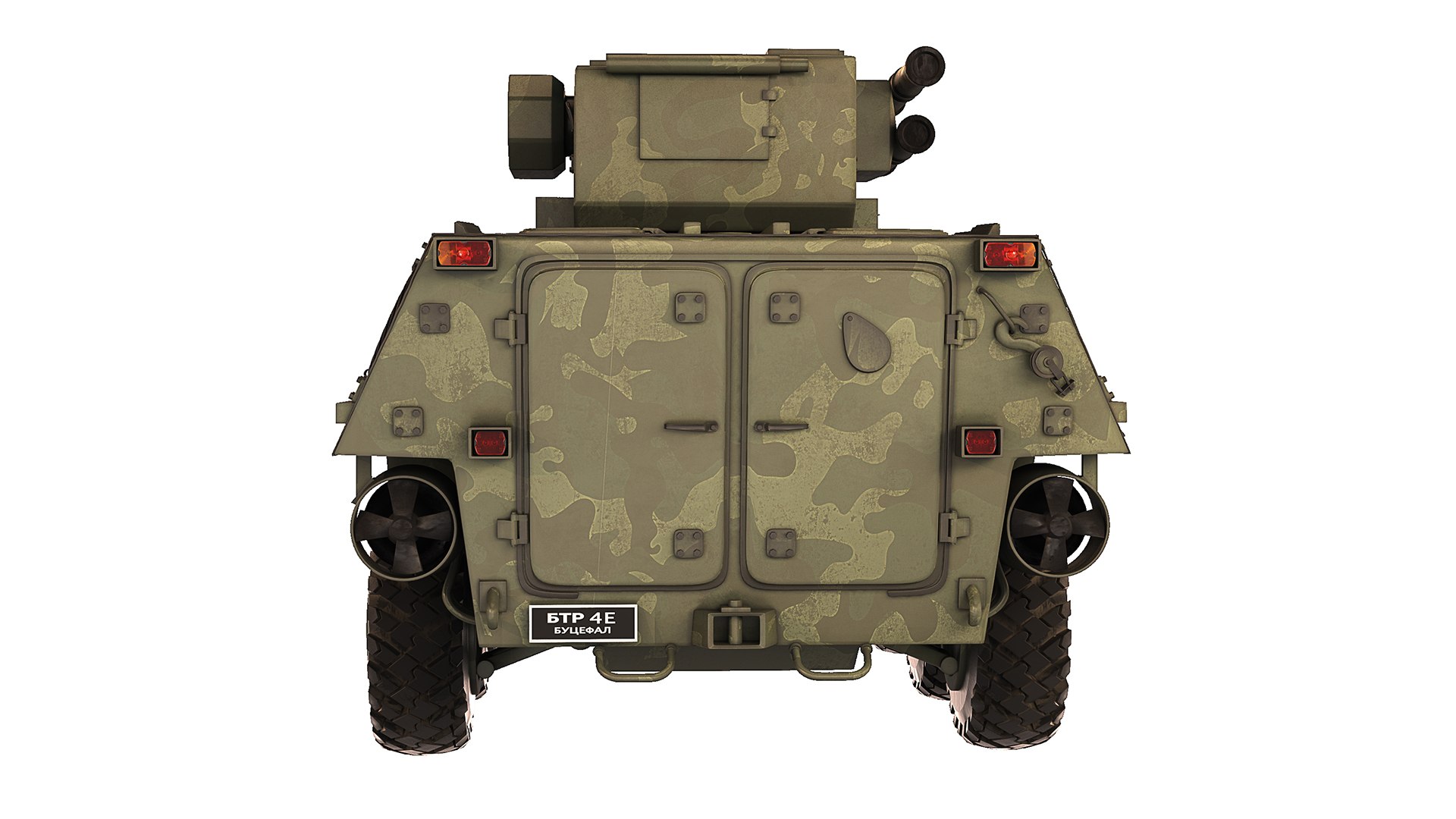 3D Model BTR 4E Bucephalus 2011 - TurboSquid 1885561
