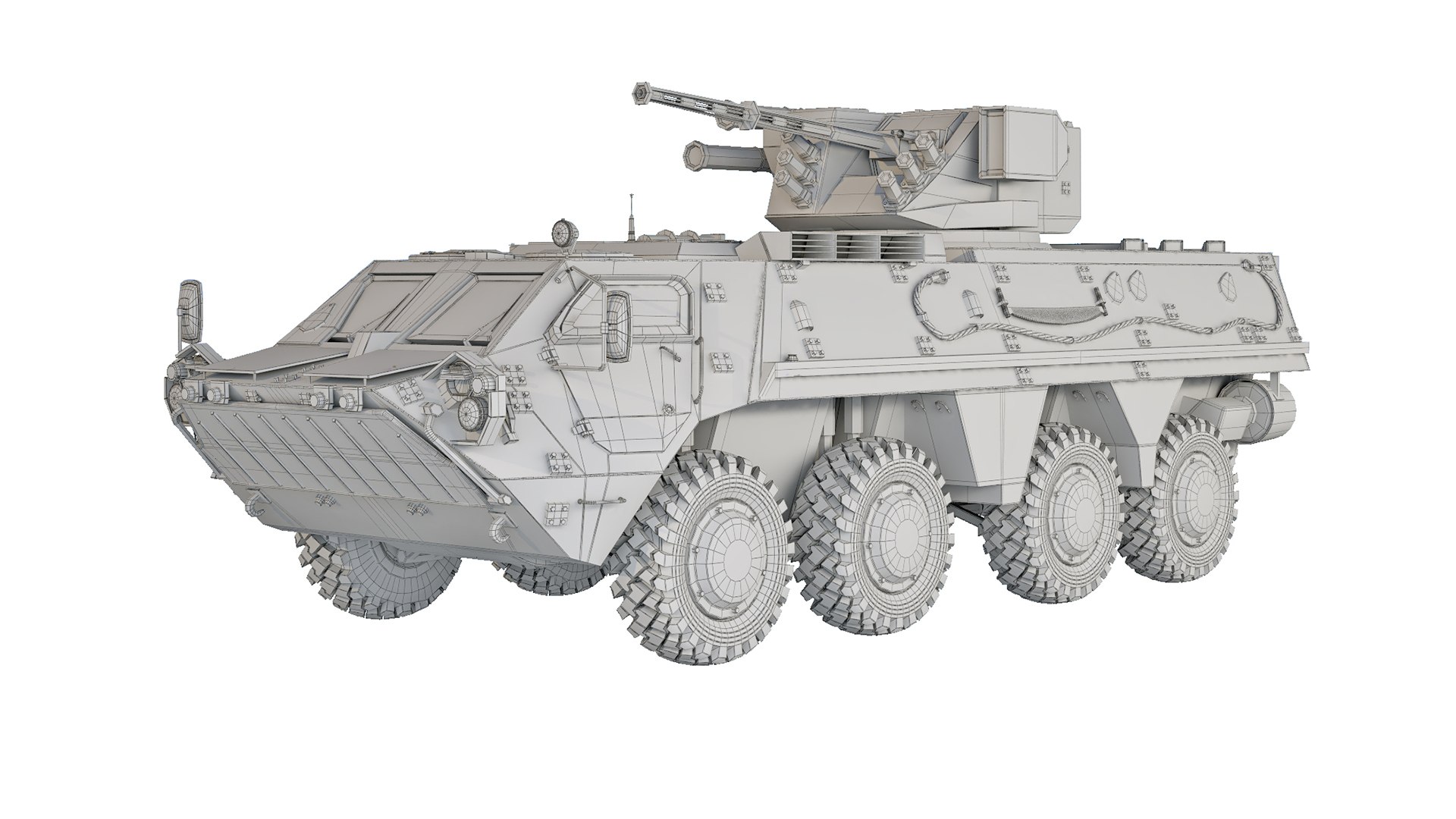 3D Model BTR 4E Bucephalus 2011 - TurboSquid 1885561