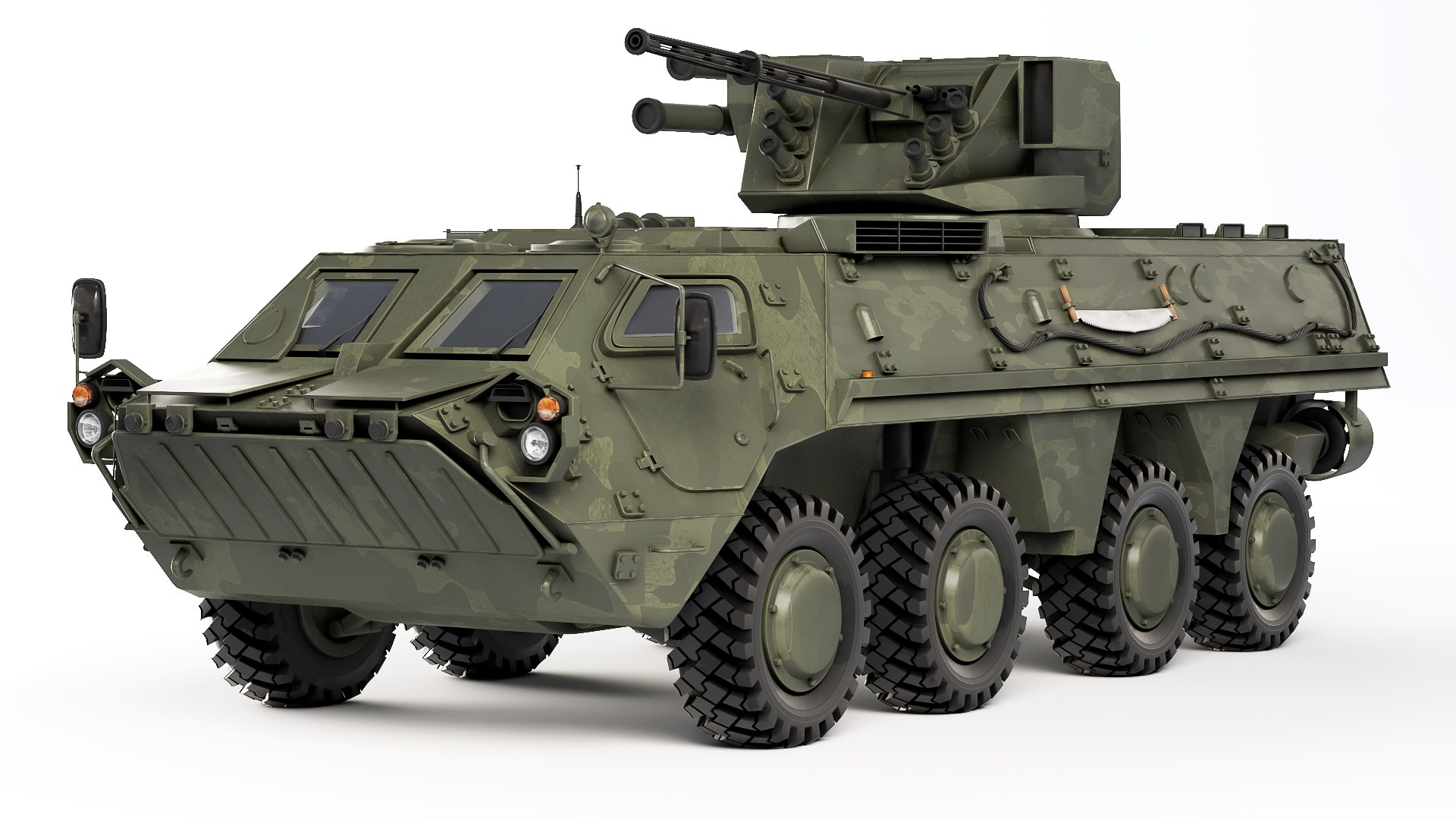 3D Model BTR 4E Bucephalus 2011 - TurboSquid 1885561