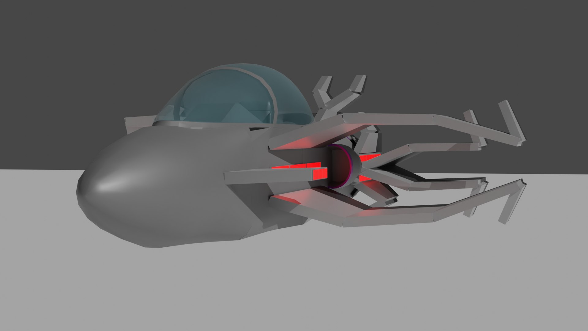 Alienjet 3D Model - TurboSquid 1970512