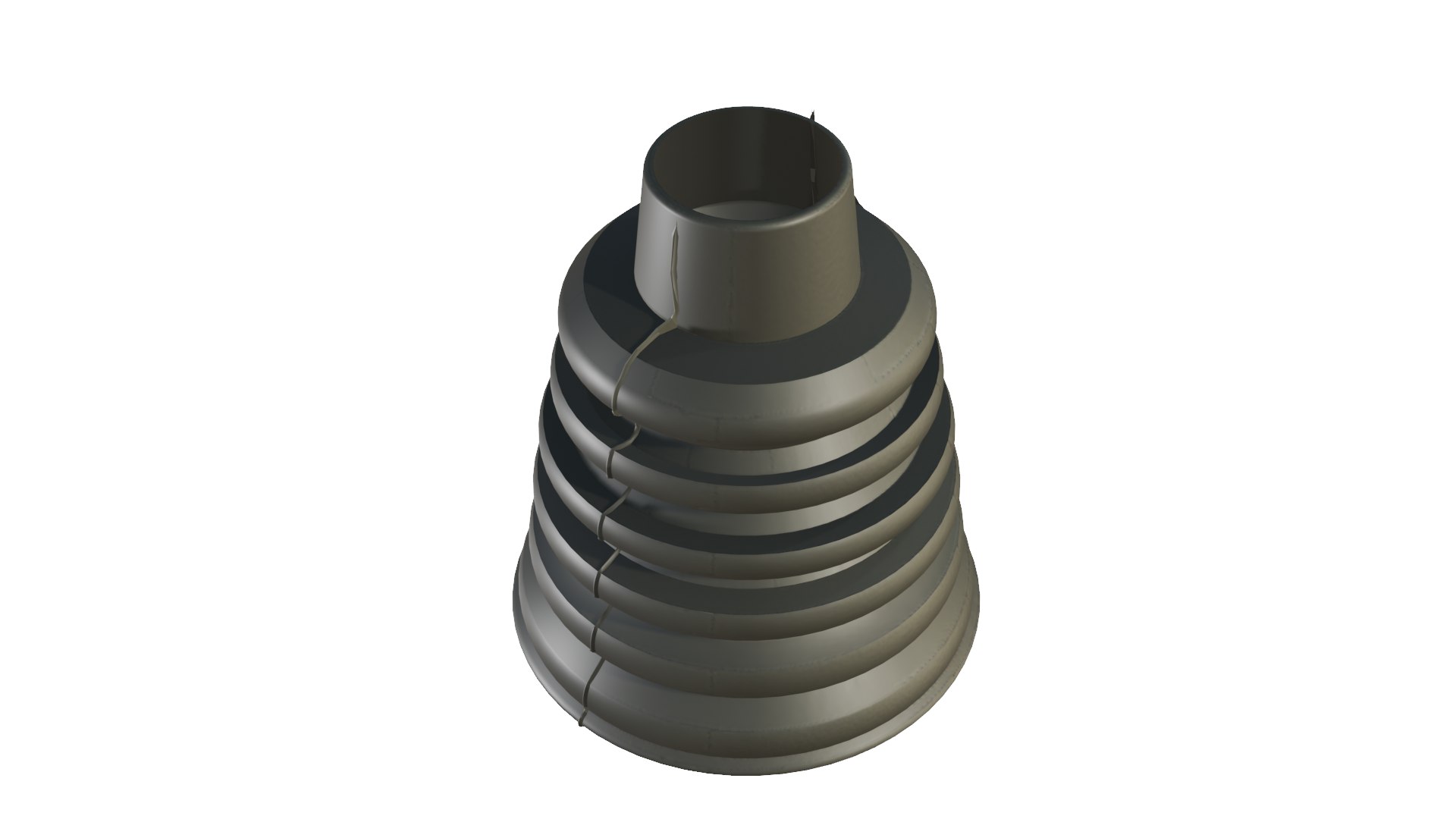 Car CV Joint Boot Rubber 3D Model - TurboSquid 2198021