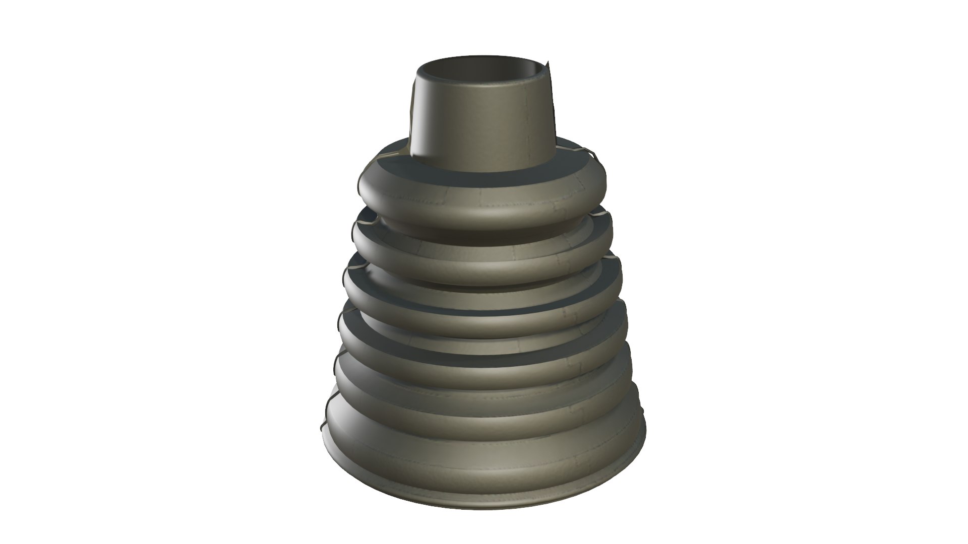 Car CV Joint Boot Rubber 3D Model - TurboSquid 2198021