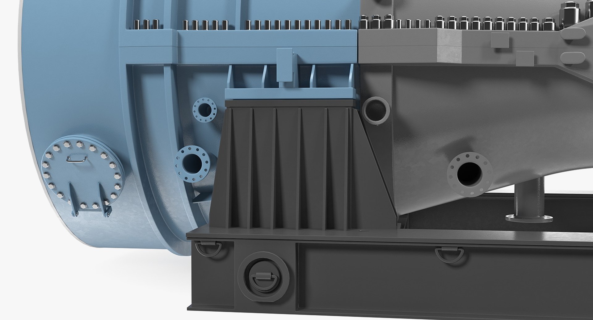 3D cross section steam turbine - TurboSquid 1400502