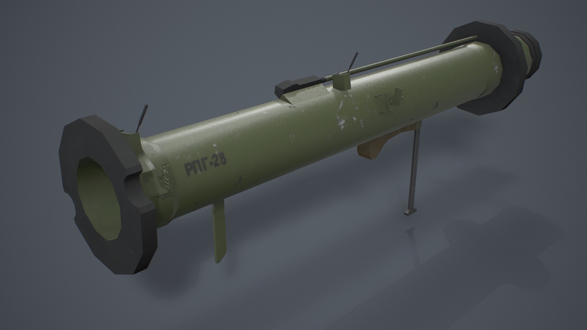 RPG-28 Klyukva Model - TurboSquid 1839478