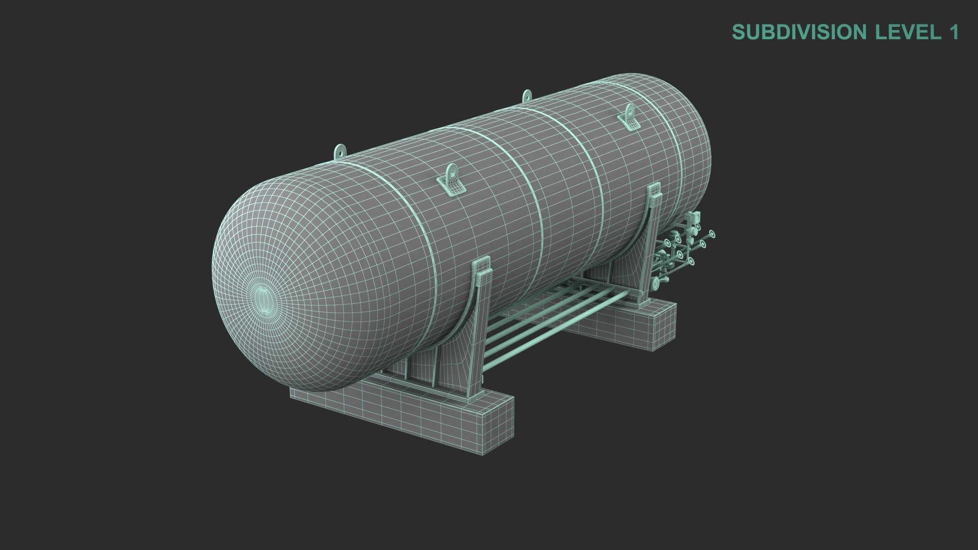 3D LNG Storage Tank - TurboSquid 2120901