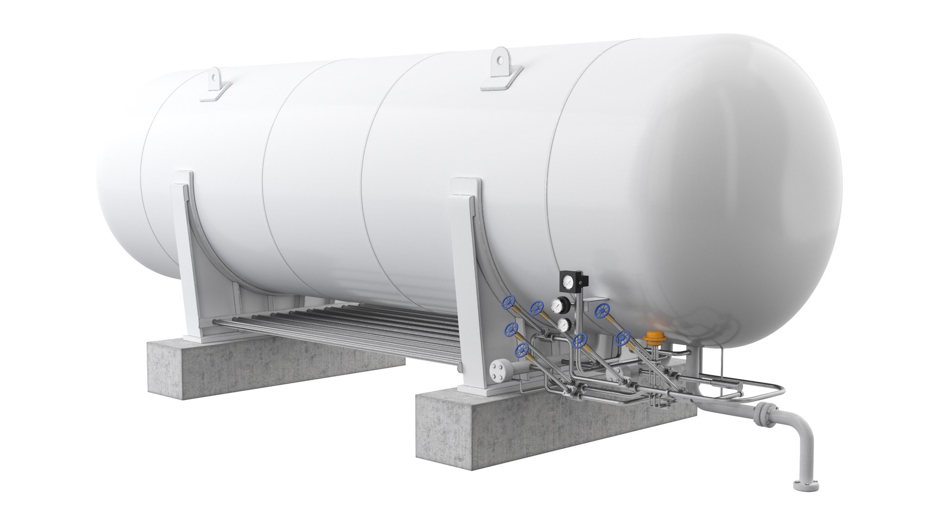 3D LNG Storage Tank - TurboSquid 2120901