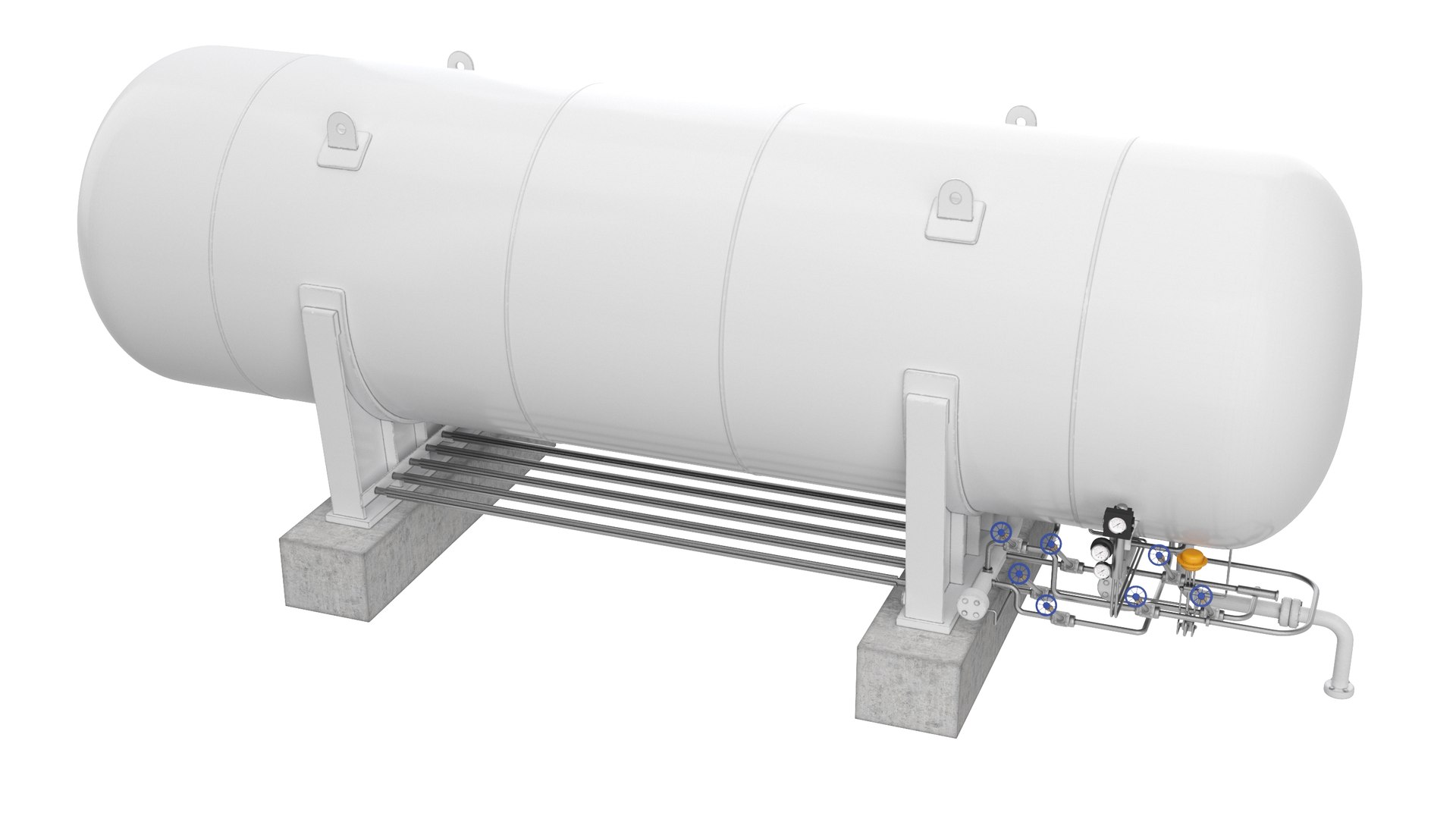 3D LNG Storage Tank - TurboSquid 2120901