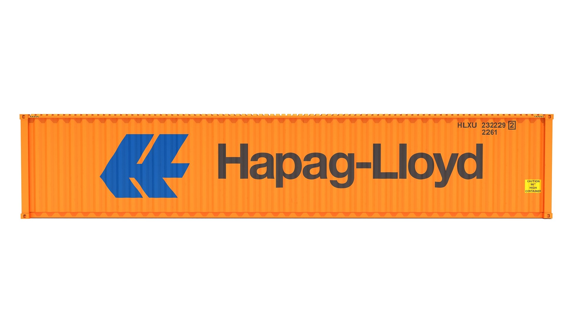 Shipping container hapag-lloyd 3D model - TurboSquid 1616058