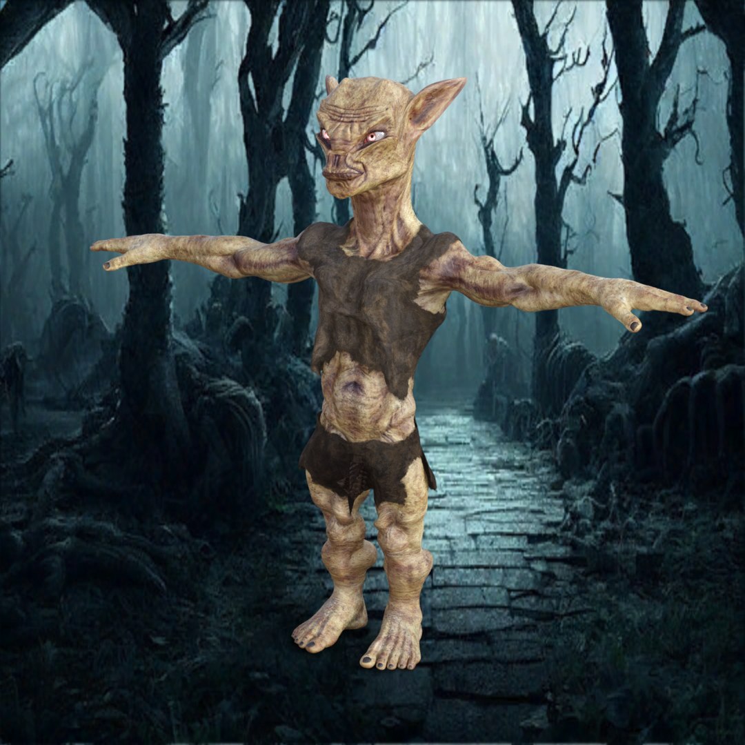 Scary MonsterRigged 3D - TurboSquid 2205775