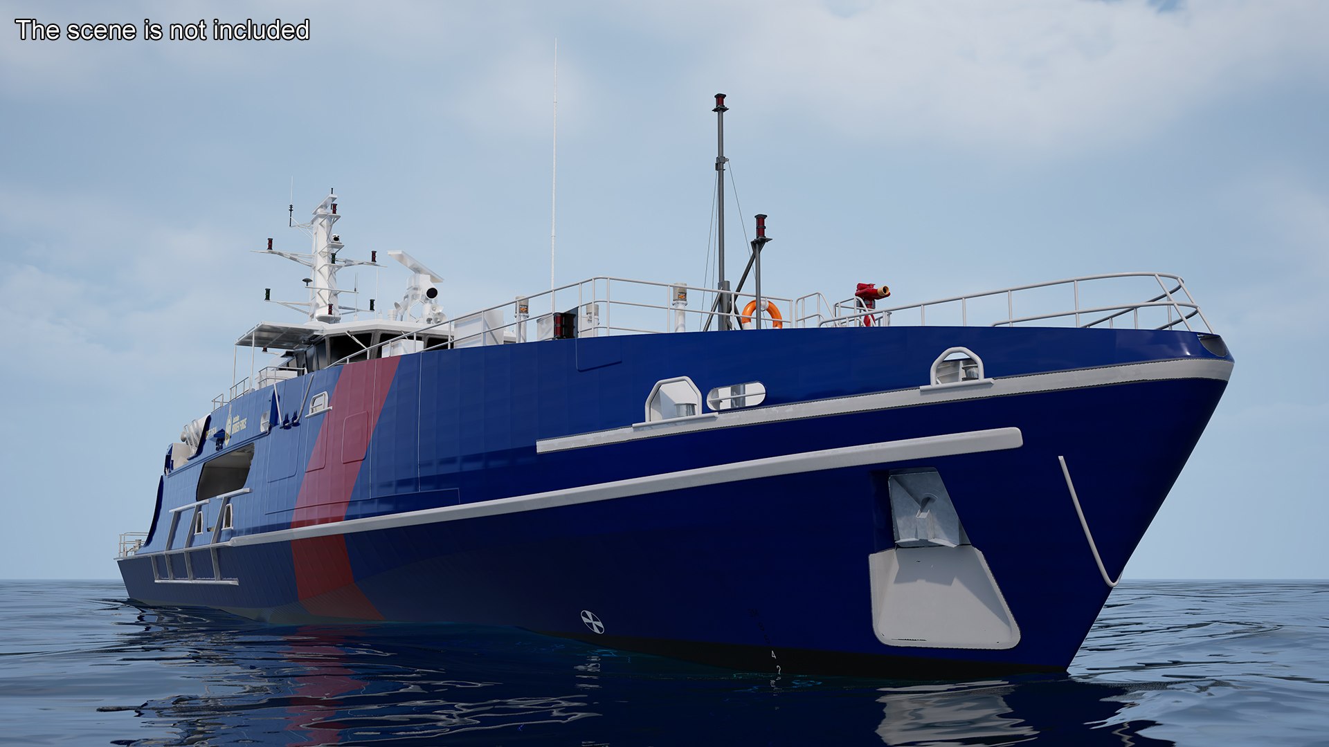 Patrol Vessel ABFC Cape Byron Rigged 3D model - TurboSquid 2111819