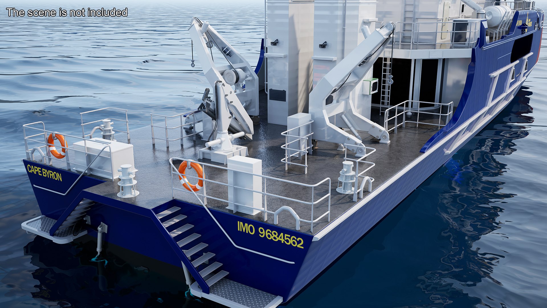 Patrol Vessel ABFC Cape Byron Rigged 3D model - TurboSquid 2111819