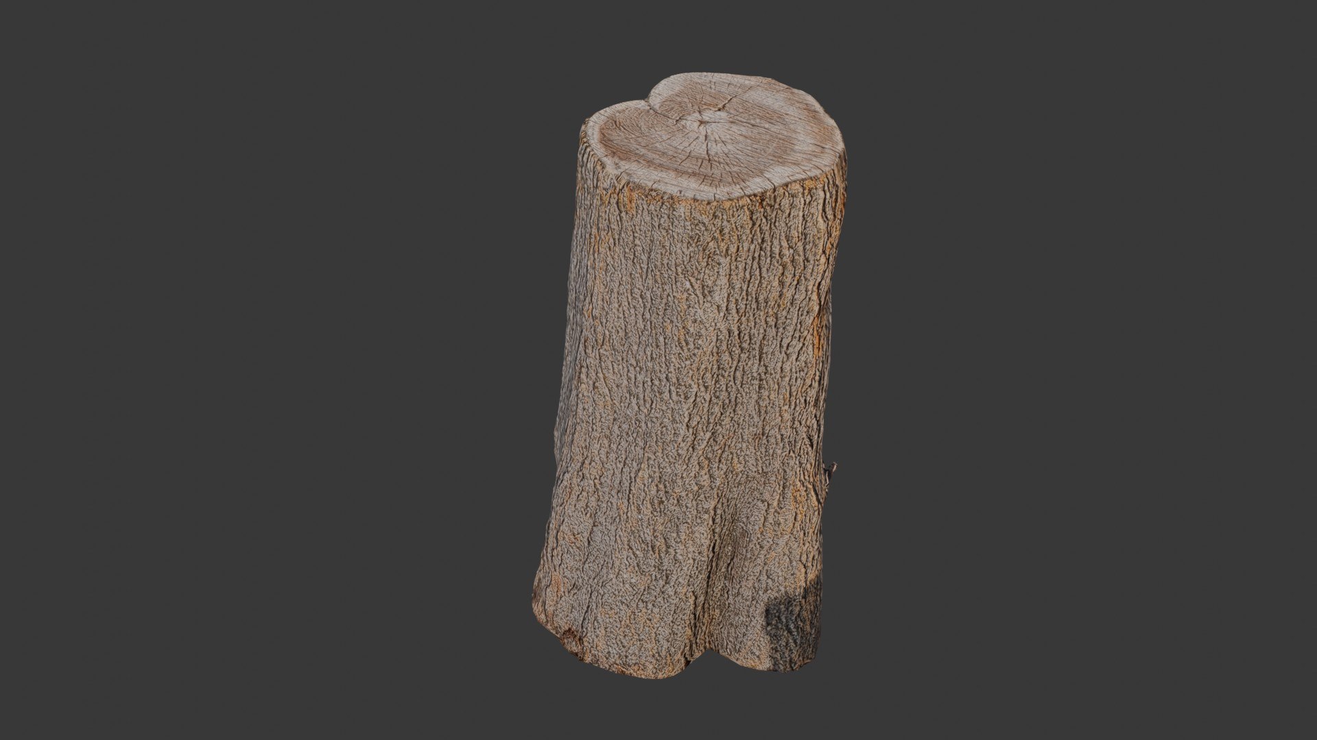 3D Realistic Tree Stump - TurboSquid 2408342