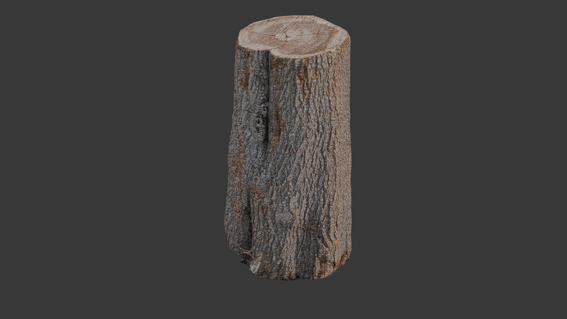3D Realistic Tree Stump - TurboSquid 2408342