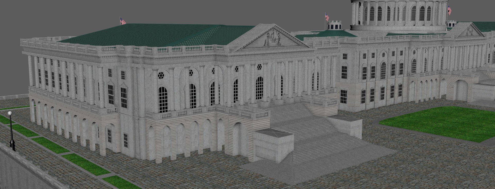 Historic united states capitol building 3D model - TurboSquid 1291158