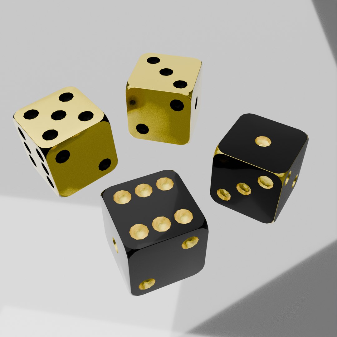 3D Dice - TurboSquid 2280807